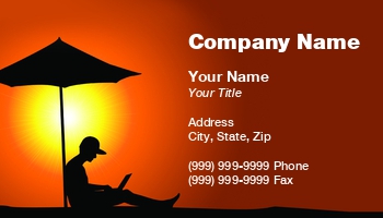 Beach Business Cards