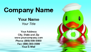 Rubber Products Business Cards