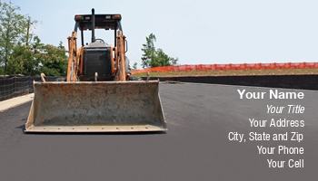 Bulldozer Business Cards