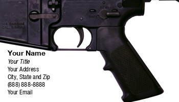 Gun Business Cards