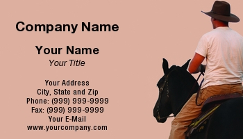 Western Business Cards