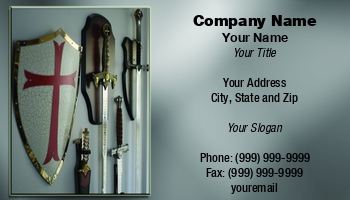 Sword Business Cards