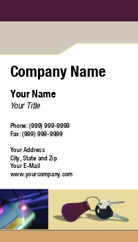 Valet Parking Business Cards