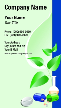 Chemical Engineer Business Cards