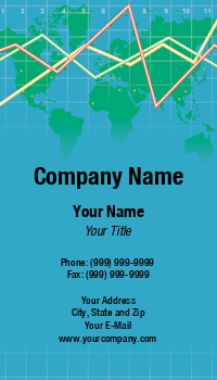 Stock Market Business Cards