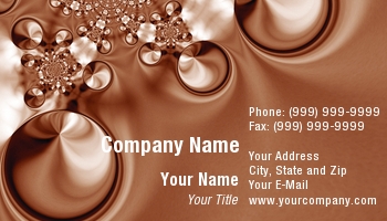 Chocolate Business Cards