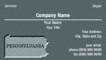Pittsburgh Business Cards