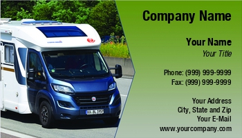 Caravan Business Cards