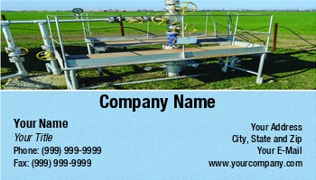 Refinery Operator Business Cards