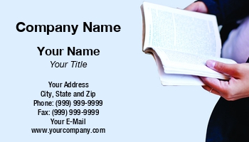Librarian Business Cards