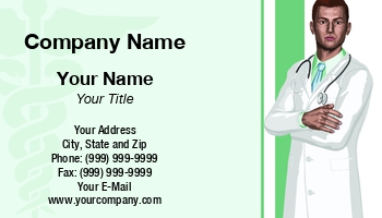 Physician Business Cards
