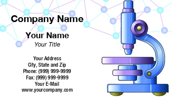 Research Scientist Business Cards