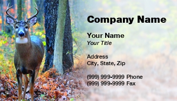 Hunting Business Cards