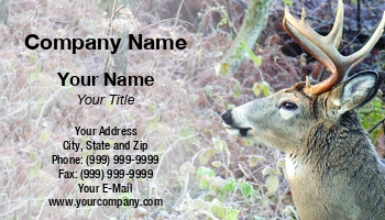 Hunting Business Cards