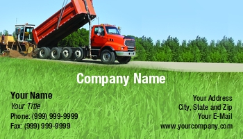 Machinery Business Cards