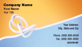 Utilities Business Cards