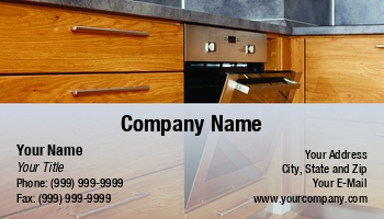 Appliance Business Cards