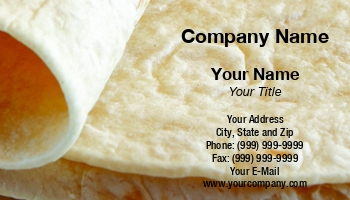 Tortilla Business Cards