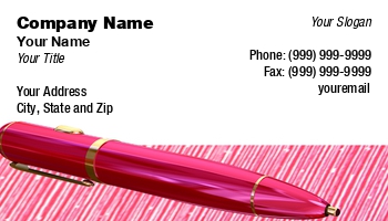 Screenwriter Business Cards