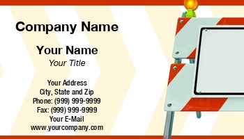 Barricades Business Cards