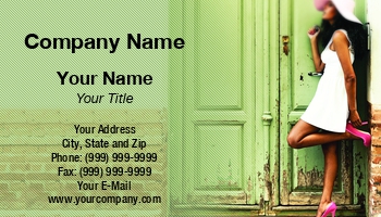 Models Business Cards