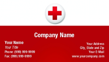 Red Cross Business Cards