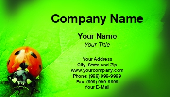 Pest Control Business Cards