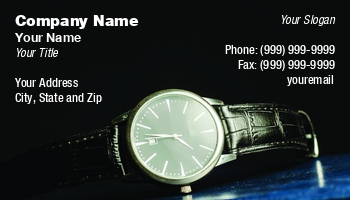 Watch Repair Business Cards