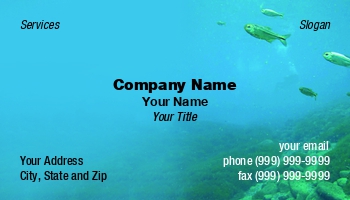 Fish Hatchery Business Cards