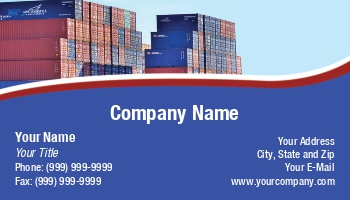 Shipping Company Business Cards