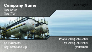 Petroleum Services Business Cards
