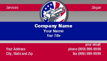 General Labor Business Cards
