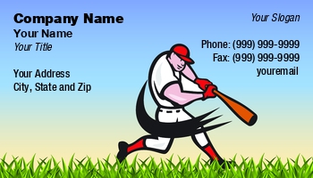 Athletic Recruiter Business Cards