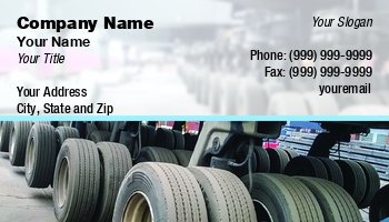 Tire Changer Business Cards