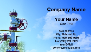 Pipefitter Business Cards