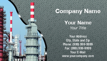 Oil and Gas Business Cards