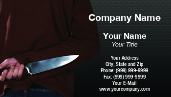 Self Defense Business Cards