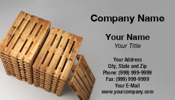 Pallets Business Cards
