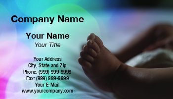 Child Care Center Program Business Cards