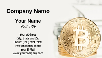 Cryptocurrency Business Cards