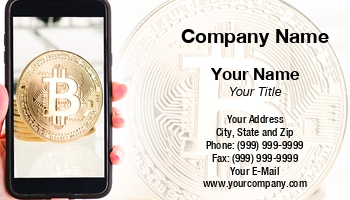 Cryptocurrency Business Cards
