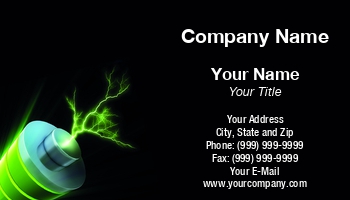 Battery Business Cards
