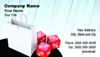 Retail Buyer Business Cards