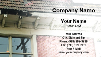 Mold Inspection And Remediation Business Cards