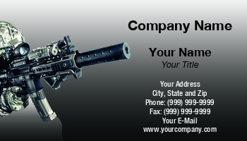 Gunsmith Business Cards