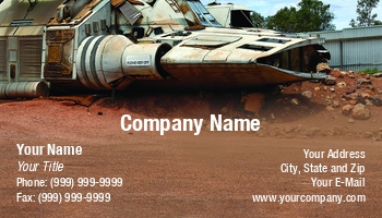 Heavy Equipment Business Cards