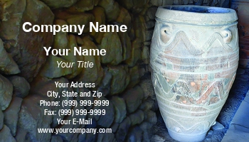Pottery Business Cards
