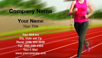 Business Managers of Athletes Business Cards