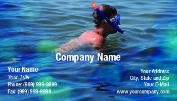 Scuba Diving Business Cards
