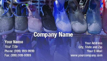 Footwear Business Cards